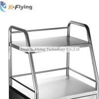 China Hospital Medical Instrument Trolley , 201 Stainless Steel Surgical Trolley for sale