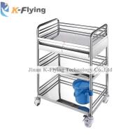 China Silent 4 Casters Medical Trolley Cart For Beauty Salons for sale