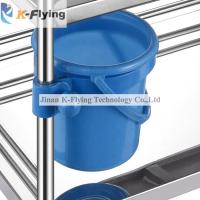 China Silent 4 Casters Medical Trolley Cart For Beauty Salons for sale