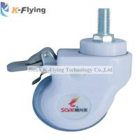 China Silent 4 Casters Medical Trolley Cart For Beauty Salons for sale