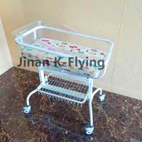 China Tilted Hospital Baby Cot , 900mm Manual Medical Bed for sale