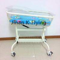 China Tilted Hospital Baby Cot , 900mm Manual Medical Bed for sale