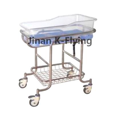 China Strong Air Permeability Tilt Hospital Crib Bed Stainless Steel for sale