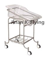 China Strong Air Permeability Tilt Hospital Crib Bed Stainless Steel for sale