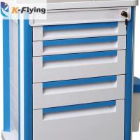 China 630x470x900mm Anesthesia Medical Trolley Cart 4 Noiseless Casters for sale