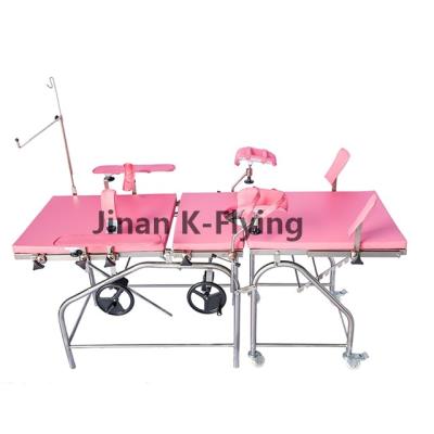 China SS Delivery Manual Operating Theatre Table Gynecological for sale