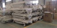 China CE Triple Folding Hospital Nursing Bed Two Handles for sale