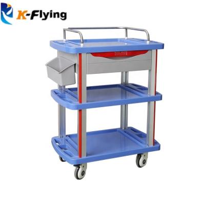 China Digital Lock Medical Trolley Cart Loading Capacity 250kg for sale