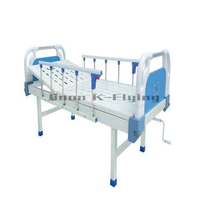 China Single Crank Medical Hospital Bed Clinic Manual Nursing Bed for sale