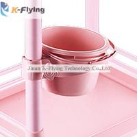 China Universal Castors Mobile Dental Instrument Trolley For Health Care for sale