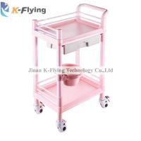 China Universal Castors Mobile Dental Instrument Trolley For Health Care for sale