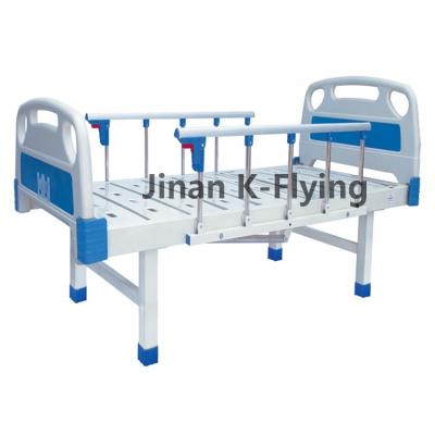 China Cold Rolled Steel Medical Patient Bed Foldable Handshake for sale