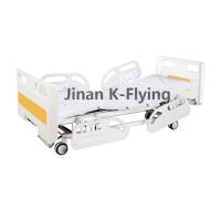 China Double Handles Manual Nursing Bed Ergonomic Split Guardrail for sale