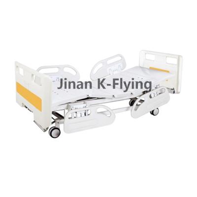 China Double Handles Manual Nursing Bed Ergonomic Split Guardrail for sale