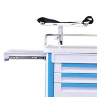 China Treatment Infusion Emergency Delivery Rescue Medical Trolley Cart for sale