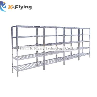 China 80*40*170cm Super Market Shelves Large Storage Space for sale