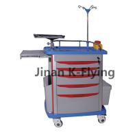China Hospital Emergency Crash Cart ABS Rescue Medical Trolley Cart for sale