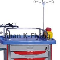 China Hospital Emergency Crash Cart ABS Rescue Medical Trolley Cart for sale