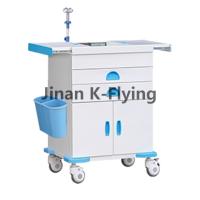 China Mobile ABS Medical Furniture First-Aid Rescue Medical Trolley Cart for sale
