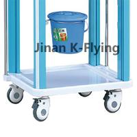 China Height Adjustable Infusion Medical Trolley Cart With Wheels for sale
