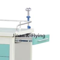 China Emergency ABS Plastic Medicine Delivery Medical Trolley Cart for sale