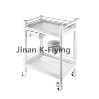 China Plastic portable Hospital Nursing Treatment Medical Trolley for sale
