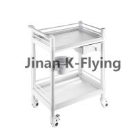 China Plastic portable Hospital Nursing Treatment Medical Trolley for sale