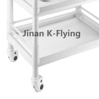 China Three layers ABS movable Hospital Instrument Medical Trolley for sale