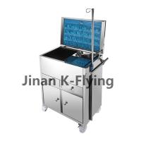 China 304 SS First Aid Nursing Rescue Clinic Medical Trolley Cart for sale