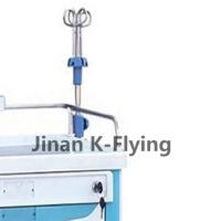 China Portable ABS Plastic Hospital Emergency Cart Medical Trolley for sale