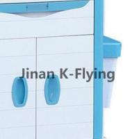 China Portable ABS Plastic Hospital Emergency Cart Medical Trolley for sale