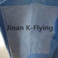 China SMS Disposable isolation gown , Medical Consumable Products 47 GSM for sale