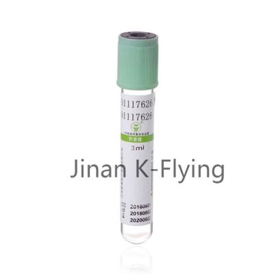 China Single Use Lithium / Sodium Heparin Blood Tube 16*100mm for sale