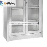 China 90*40*180cm Stainless Steel Medical Cabinet Key Lock for sale