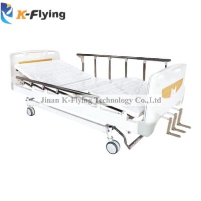 China OEM ABS Steel Hospital Nursing Bed Triple Folding for sale