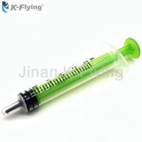 China Colored Disposable Plastic Piston Irrigation Syringe 3ml 6ml 10ml for sale