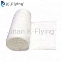 China 9*30cm Medical Consumable Products Absorbent Cotton Roll Good Water Imbibition for sale