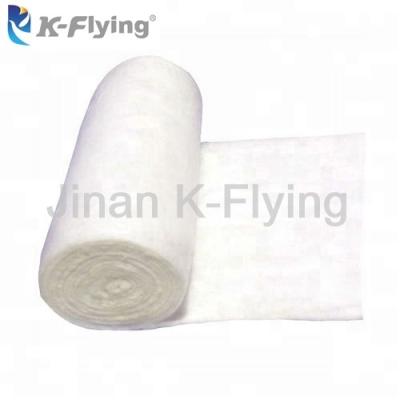 China 9*30cm Medical Consumable Products Absorbent Cotton Roll Good Water Imbibition for sale