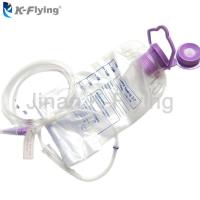 China Disposable Medical Consumable Products 1200ml PVC Enternal Medical Feeding Bag for sale