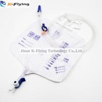 China Portable 2000ml 5000ml Disposable Medical Drainage Bag For Collect Urine for sale