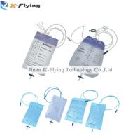 China Portable 2000ml 5000ml Disposable Medical Drainage Bag For Collect Urine for sale