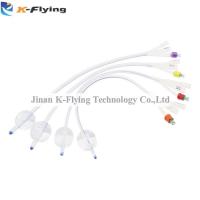 China Disposable Medical 2 3 Way Balloon Urinary Catheter Different Sizes All Silicone for sale