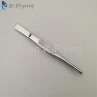 China Stainless Steel Dental Tweezers Hospital Tools And Equipments 12.5-30cm for sale