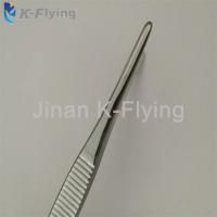 China Stainless Steel Dental Tweezers Hospital Tools And Equipments 12.5-30cm for sale