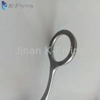 China Reusable 17cm Curved Surgical Forceps Medical Instrument for sale