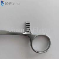 China Reusable 17cm Curved Surgical Forceps Medical Instrument for sale