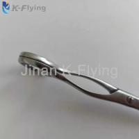 China Reusable 17cm Curved Surgical Forceps Medical Instrument for sale