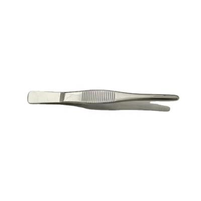 China Instruments Curved Straight Surgical Medical Grade Tweezers Stainless Steel for sale