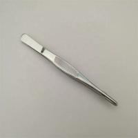 China Instruments Curved Straight Surgical Medical Grade Tweezers Stainless Steel for sale