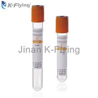 China Disposable Vacuum Clot Activator Blood Collection Tube 5ml 6ml 7ml 8ml 9ml for sale
